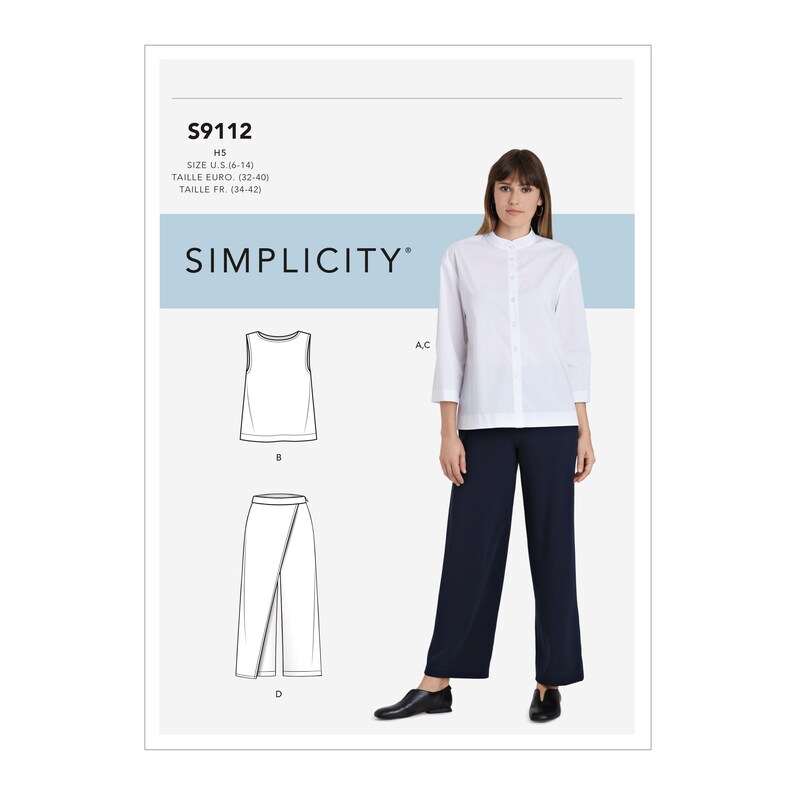 OUT of PRINT Simplicity Sewing Pattern S9112 Misses' - Etsy