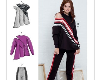 Mccall's Sewing Pattern M7325 Misses' Gathered Tops and Tunic - Etsy