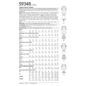 Simplicity Sewing Pattern S9348 Children's and Girls' Costumes - Etsy