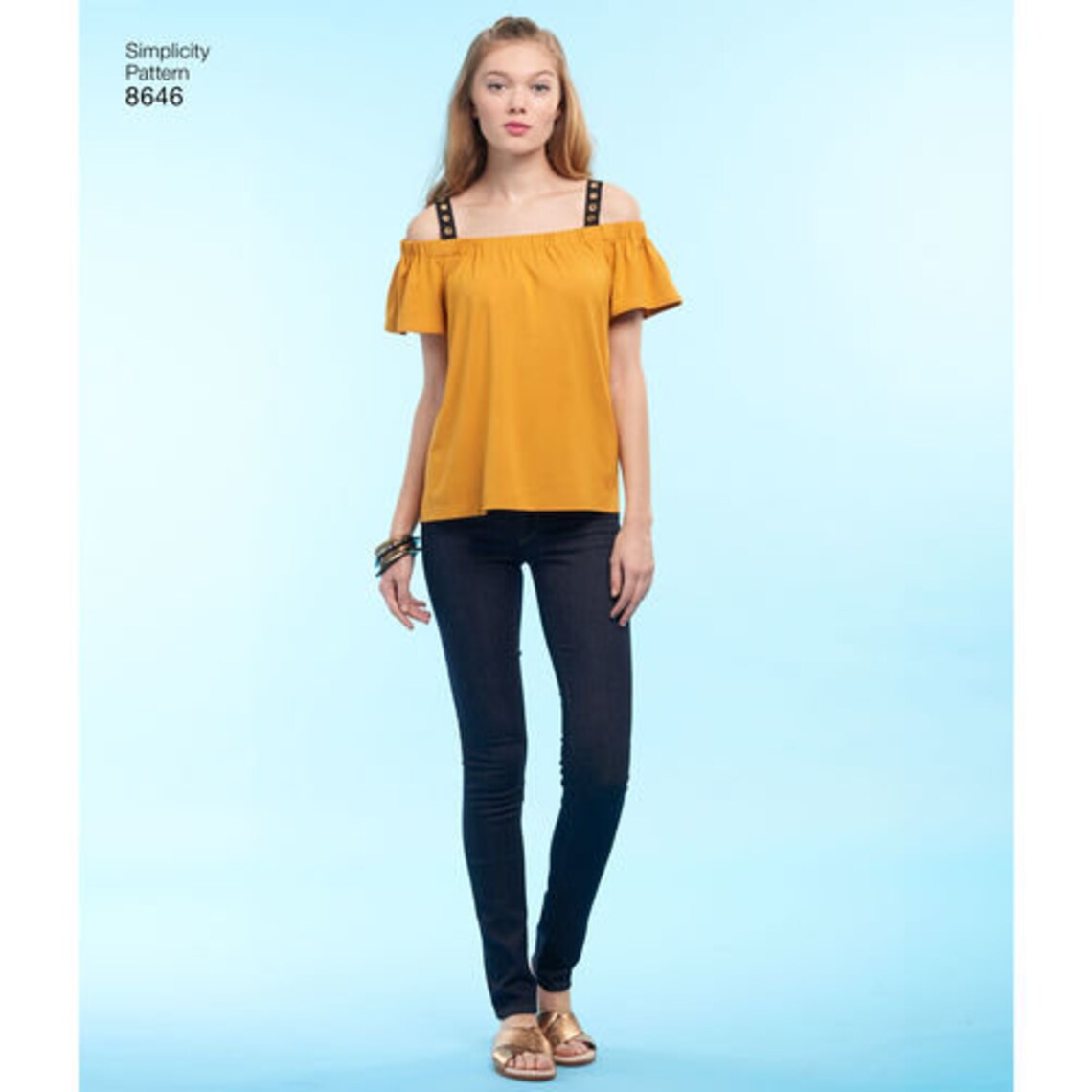 OUT of PRINT Simplicity Sewing Pattern 8646 Misses' Knit | Etsy