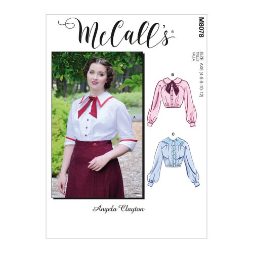 Mccall's Sewing Pattern M7885 Misses' Costume - Etsy