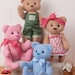 Mccall's Sewing Pattern M8547 Button Jointed Bear With Clothes - Etsy
