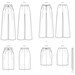 Simplicity Sewing Pattern S8956 Misses' Pants and Skirts - Etsy