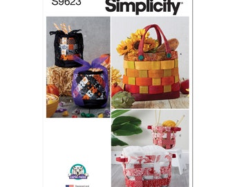 OUT of PRINT Simplicity Sewing Pattern S9839 Fabric Critter Houses and ...