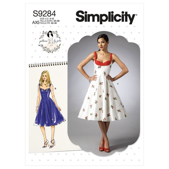 Simplicity Sewing Pattern S9284 Misses' - Etsy