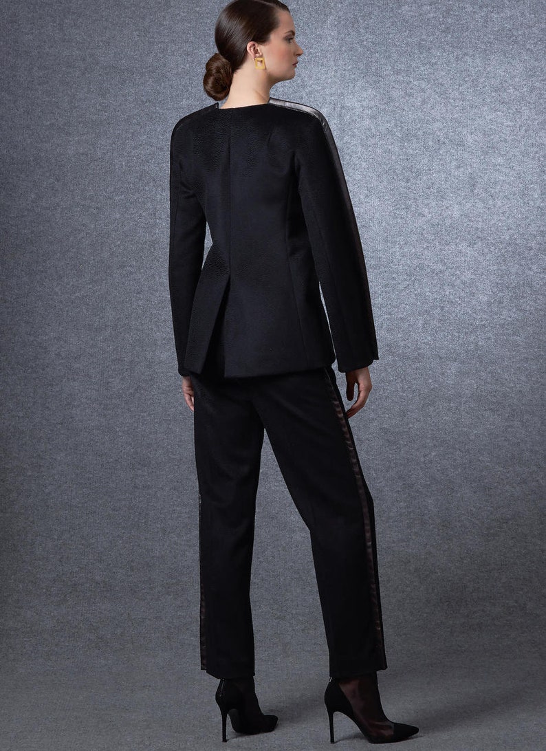 OUT of PRINT Vogue Sewing Pattern V1666 Misses' Jacket & Pants - Etsy