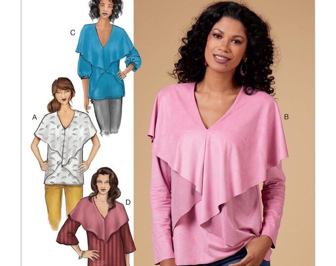 OUT of PRINT Butterick Sewing Pattern B6562 Misses' Top - Etsy