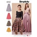 Simplicity Sewing Pattern 8743 Misses' Pleated Skirts - Etsy