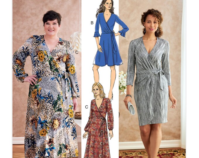 OUT of PRINT Butterick Sewing Pattern B6703 Misses'/women's Dress - Etsy