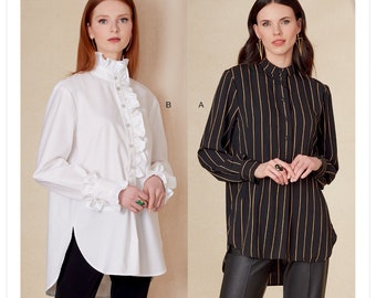 Vogue Sewing Pattern V1869 Misses' and Misses' Petite Top and Pants - Etsy