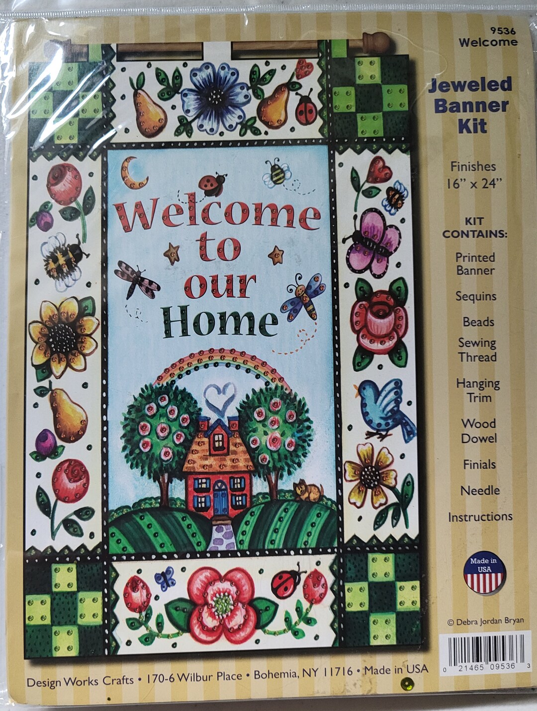 Welcome to Our Home Jeweled Banner Kit - Etsy