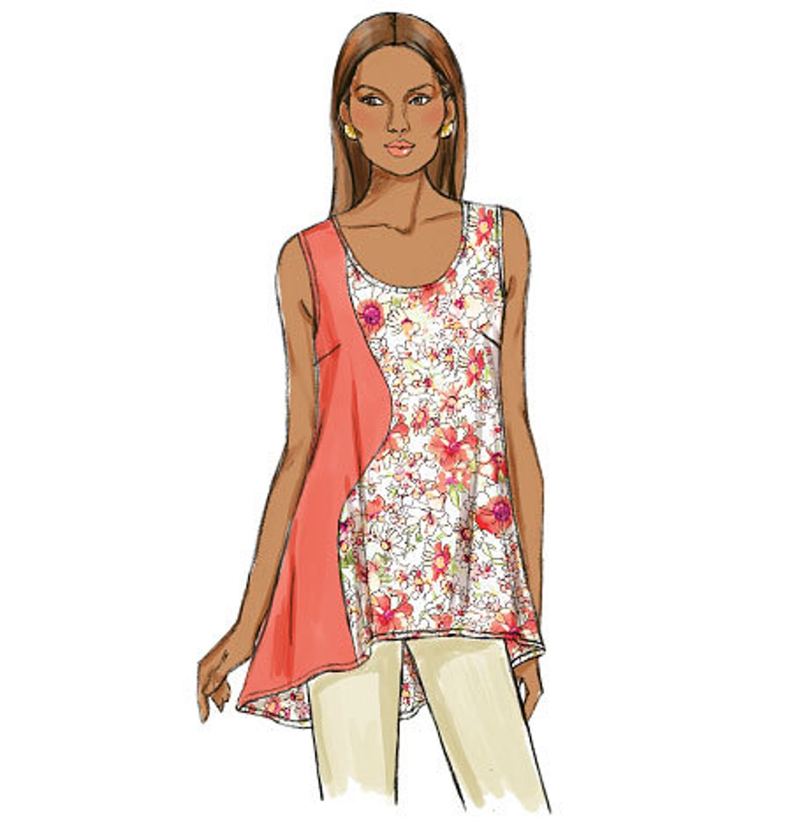 OUT of PRINT Butterick Sewing Pattern B6172 Misses' Top and Tunic - Etsy