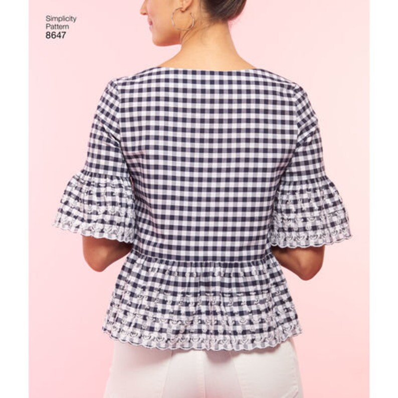 OUT of PRINT Simplicity Sewing Pattern 8647 - Etsy