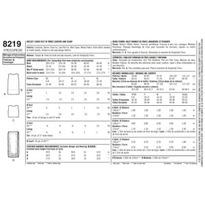 OUT of PRINT Simplicity Pattern 8219 Misses' Lined Vest in Three ...