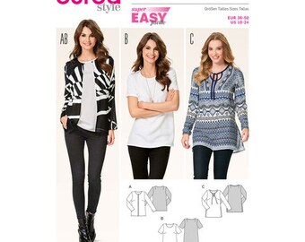 Burda Style Sewing Pattern 8949 Misses Jacket - Etsy