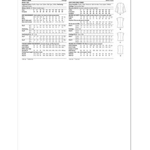 Simplicity Sewing Pattern S9783 Misses' Tops - Etsy