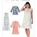 Mccall's Sewing Pattern M7408 Misses' Notched Tunic and Dresses - Etsy