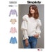 Simplicity Sewing Pattern S8839 Misses' Pullover Tunics and Tops - Etsy