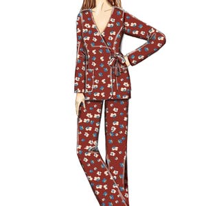 OUT of PRINT Butterick Sewing Pattern B6523 Misses' Jacket, Sash and ...