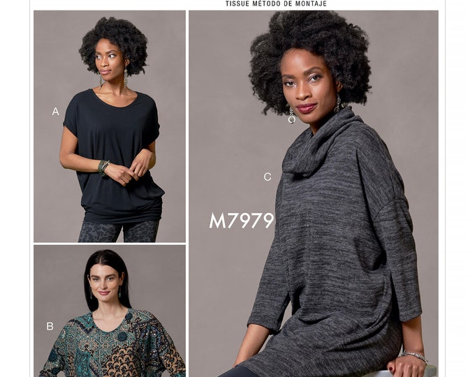 Mccall's Sewing Pattern M7325 Misses' Gathered Tops and Tunic - Etsy