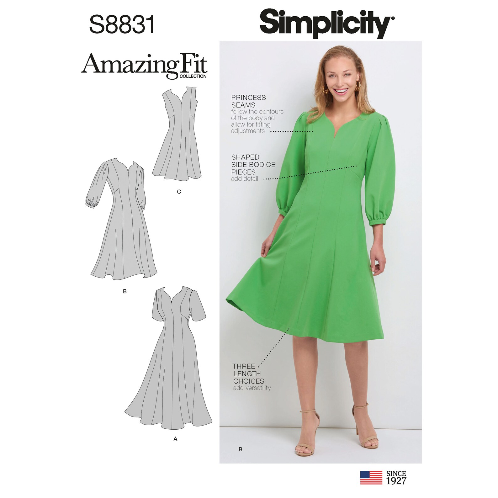 OUT of PRINT Simplicity Sewing Pattern S8831 | Etsy