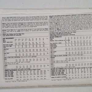 VINTAGE Simplicity Sewing Pattern 8611 Misses' Mock Wrap Skirt in Two ...