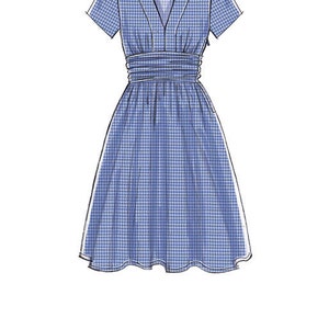 OUT of PRINT Mccall's Sewing Pattern M7537 Misses' Banded, Gathered ...
