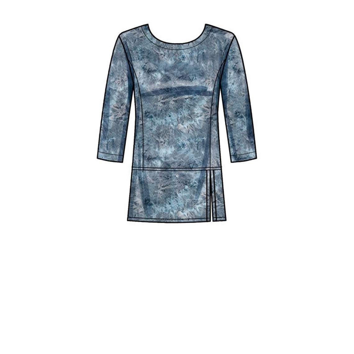 Simplicity Sewing Pattern S9275 Misses' Knit Tops in Two - Etsy