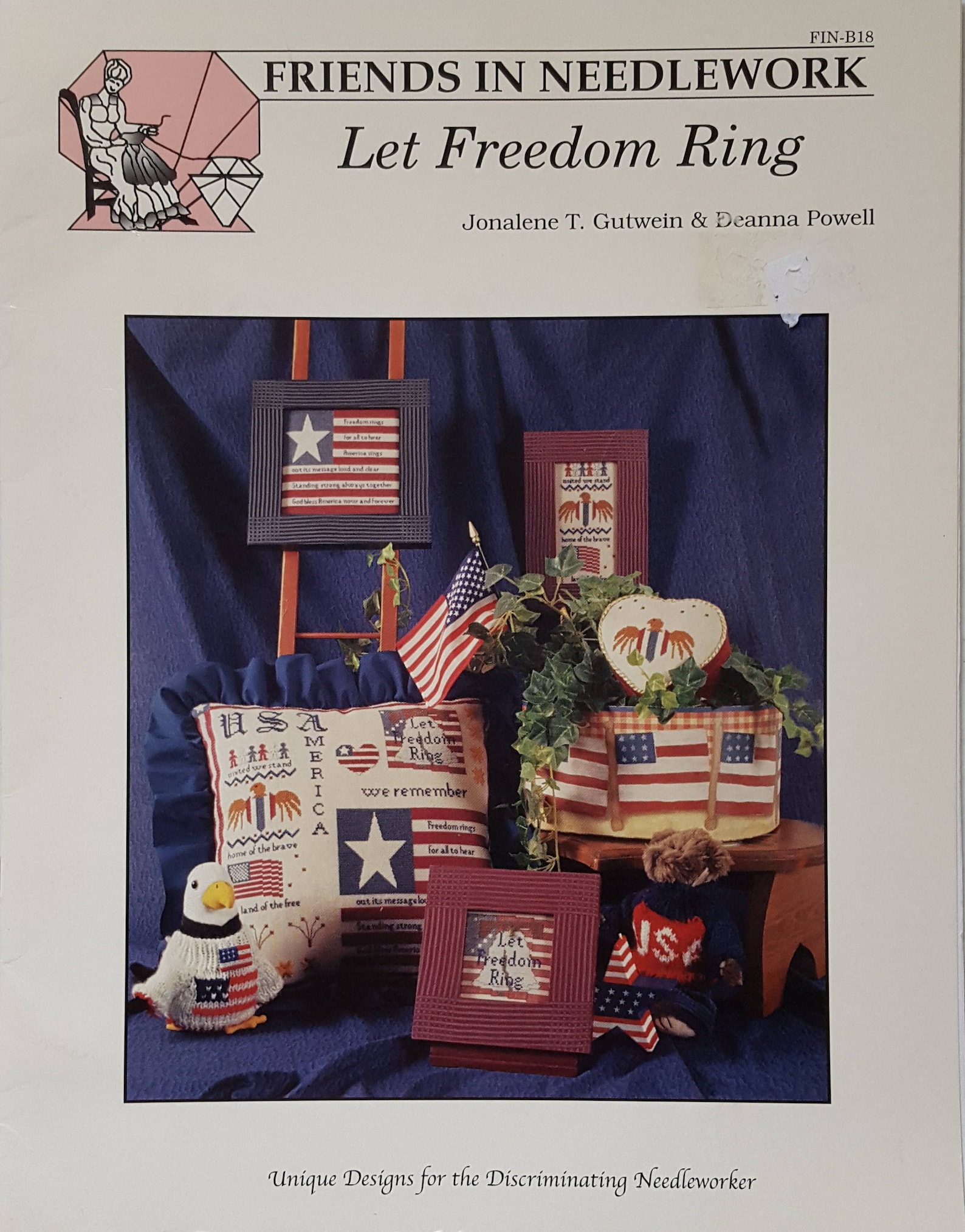 Let Freedom Ring Counted Cross Stitch Instruction Booklet - Etsy