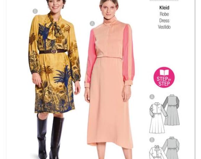 Burda Style Sewing Pattern 6632 Misses' Blouse - Etsy