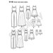 Simplicity Pattern 8146 Matching Outfits for Misses, Child and 18 Doll ...