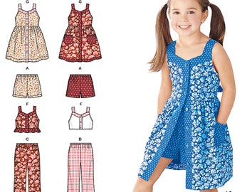 Simplicity Sewing Pattern 1446 Six Made Easy Pull on Tops and Pants or ...