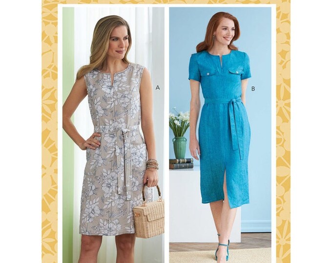 OUT of PRINT Butterick Sewing Pattern B6725 Misses' Dresses - Etsy