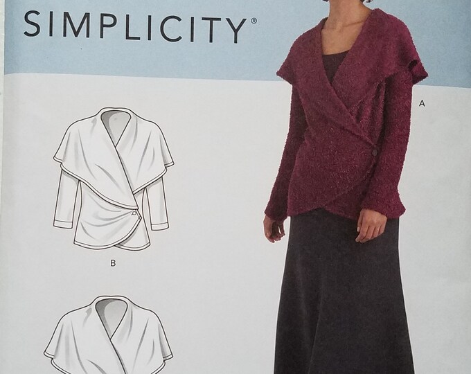 Simplicity Sewing Pattern 8016 Misses' Knit Tops - Etsy