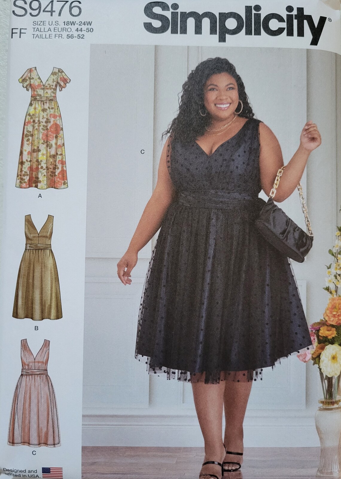 Simplicity Sewing Pattern S9476 Women's Dresses - Etsy