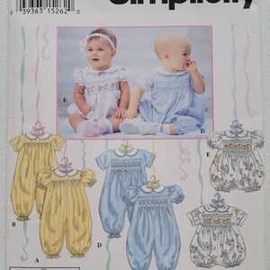 VINTAGE Simplicity Sewing Pattern 8951 Babies Romper in Two Lengths - Etsy