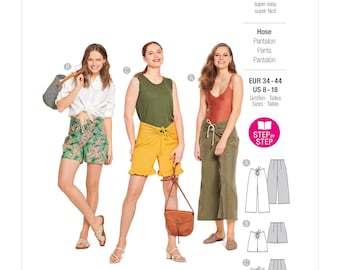 OUT of PRINT Burda Style Sewing Pattern 6607 Misses Coordinates - Etsy