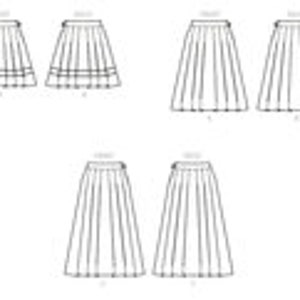 Mccall's Sewing Pattern M8248 Misses' Skirts - Etsy