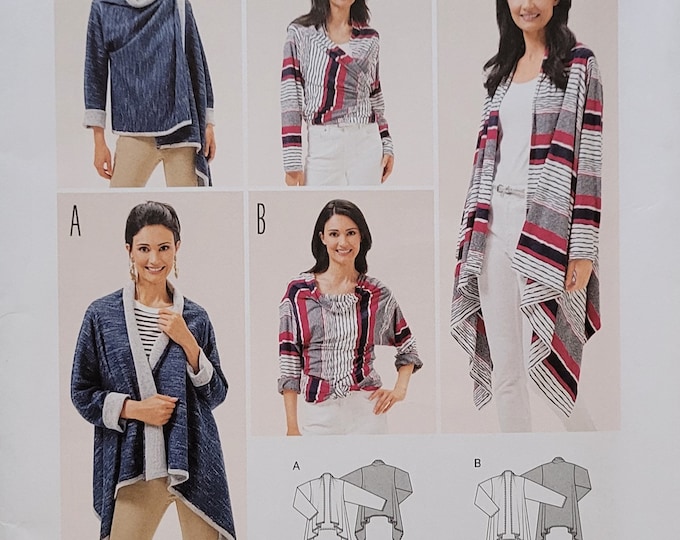 Burda Style Sewing Pattern 8949 Misses Jacket - Etsy