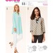 Burda Style Sewing Pattern 6633 Missestunic' - Etsy