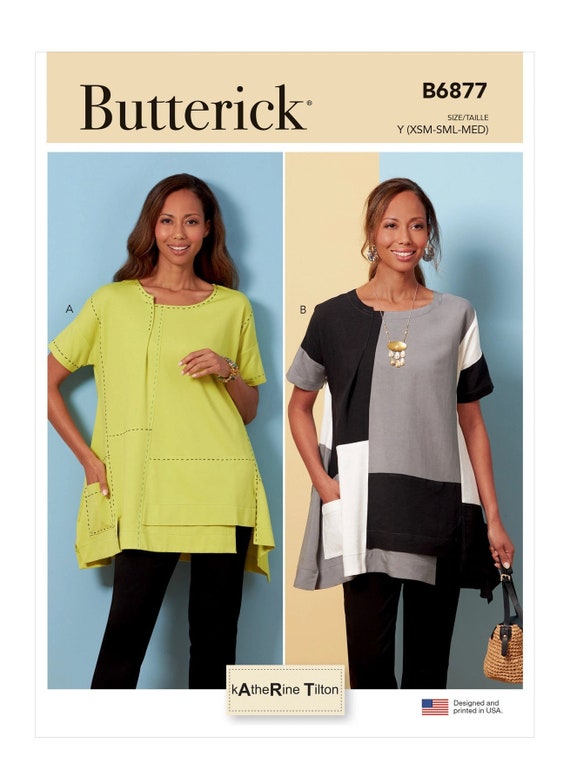 Butterick Sewing Pattern B6877 Misses' Top - Etsy