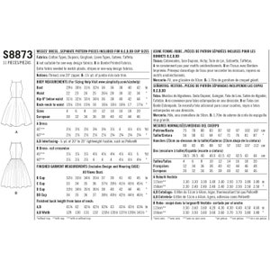 Simplicity Sewing Pattern S8873 Misses' Dress by Patterns by Gertie - Etsy