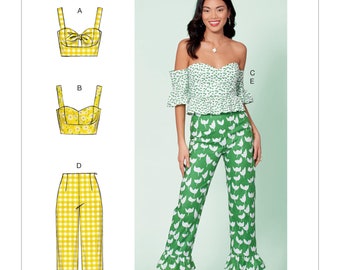 Mccall's Sewing Pattern M7900 Misses' Tops - Etsy