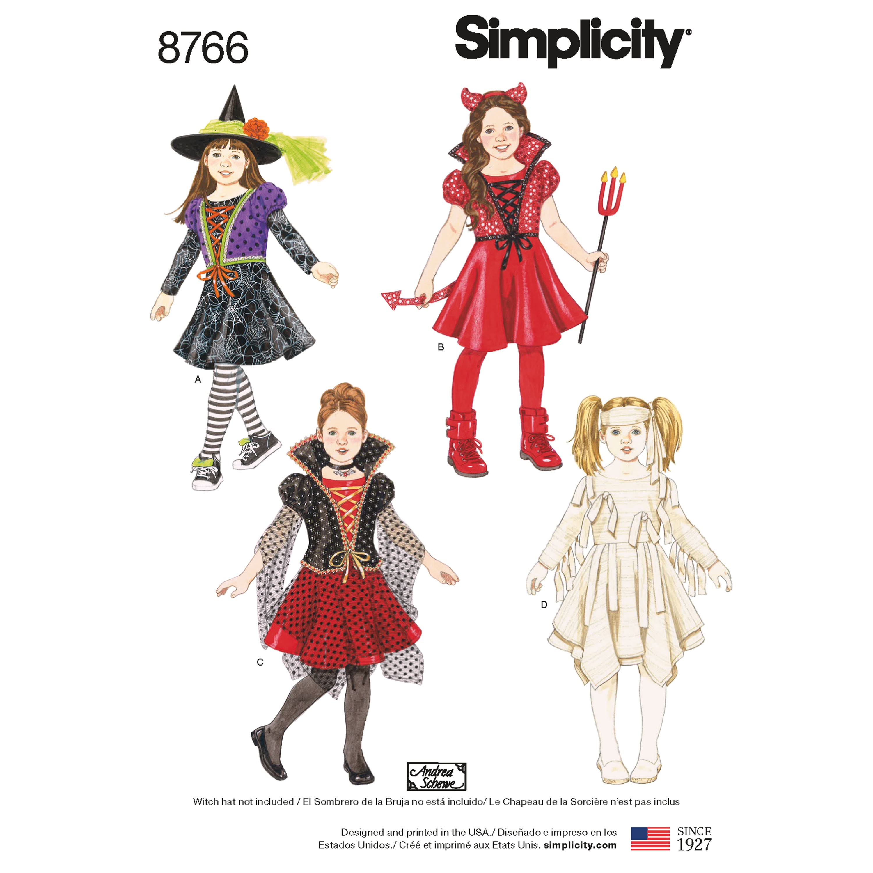 OUT of PRINT Simplicity Sewing Pattern 8766 Children's - Etsy
