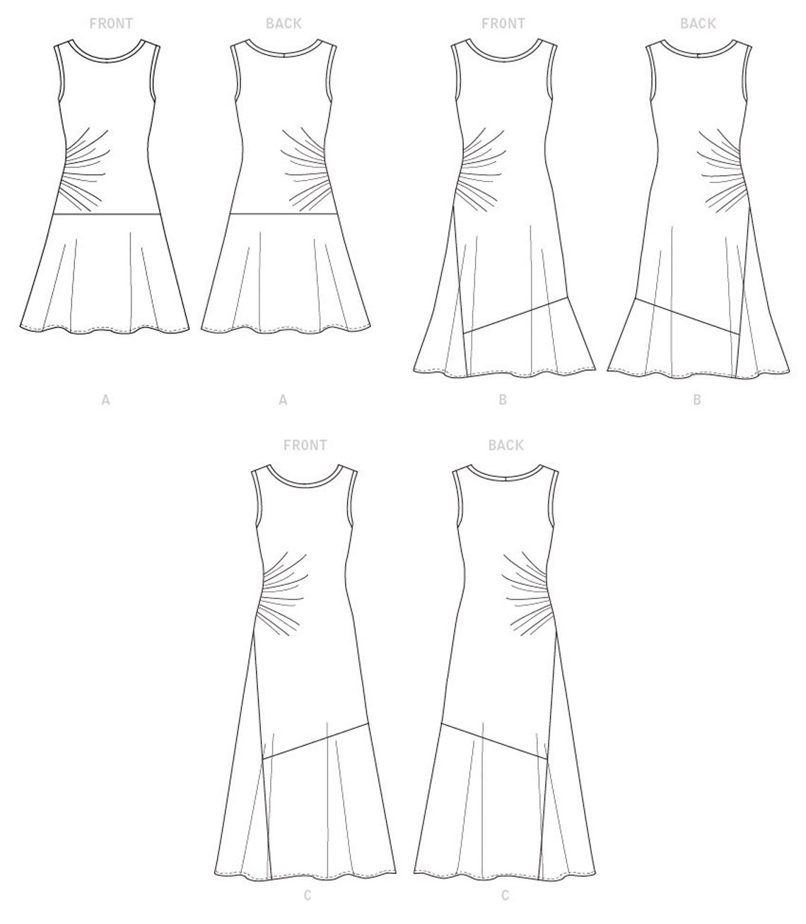 Butterick Sewing Pattern B6680 Misses' Dress - Etsy