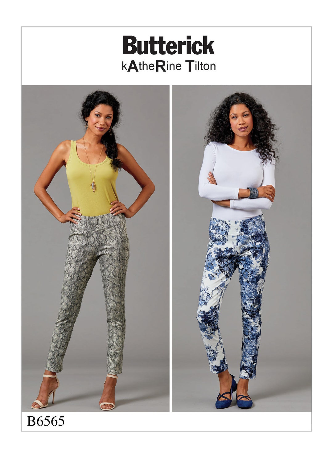 OUT of PRINT Butterick Sewing Pattern B6565 Misses' Pants - Etsy