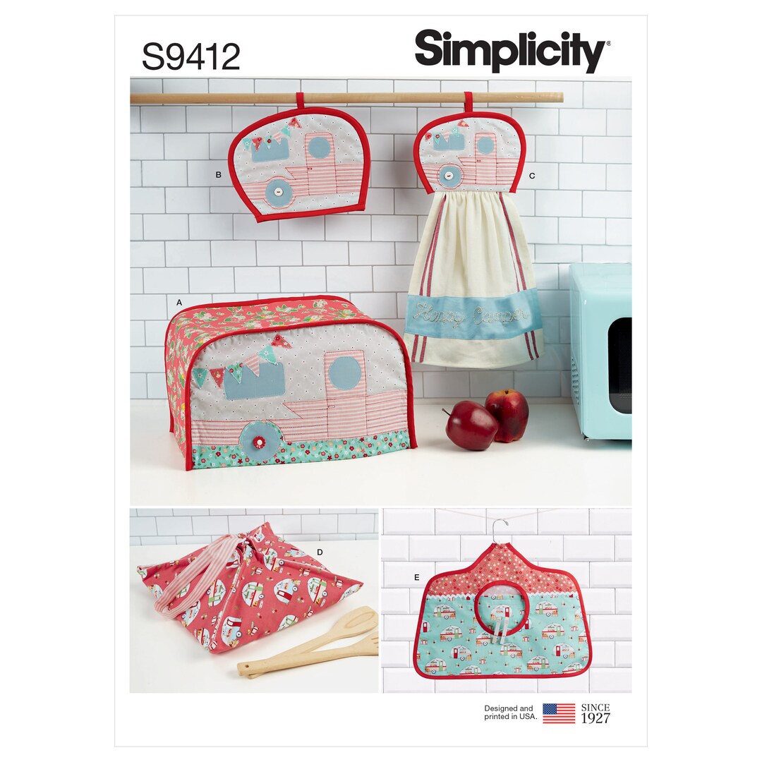 Simplicity Sewing Pattern S9412 Kitchen Accessories - Etsy