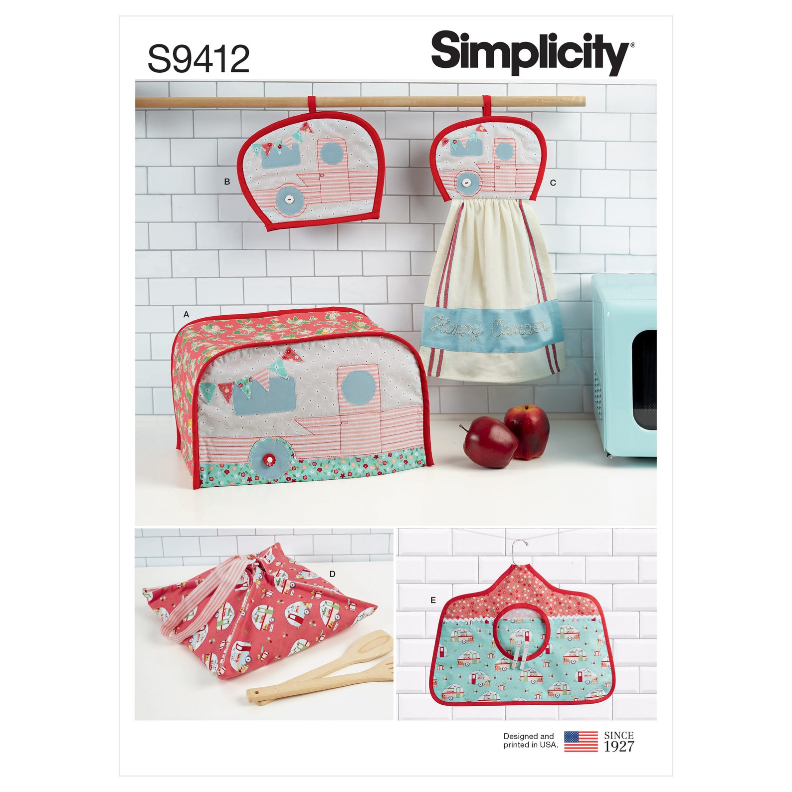 Simplicity Sewing Pattern S9412 Kitchen Accessories - Etsy