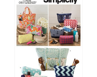 Simplicity Sewing Pattern S9308 Tote Bags in Three Sizes - Etsy
