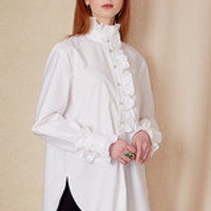 Vogue Sewing Pattern V1823 Misses' and Misses' Petite Shirt - Etsy